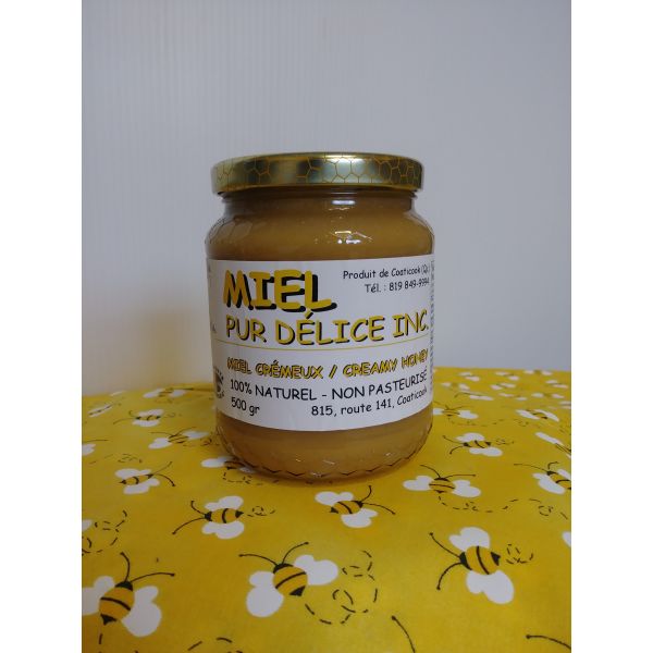 Crémeux nature | Miel pur délice 2008 inc | Aliments du Québec
