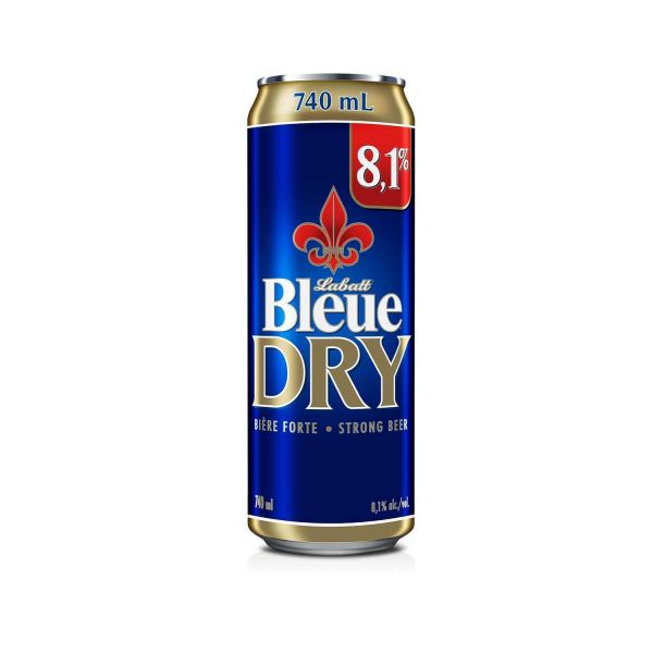 Bière - Labatt Bleue Dry - 8.1% | La Brasserie Labatt Limitée ...